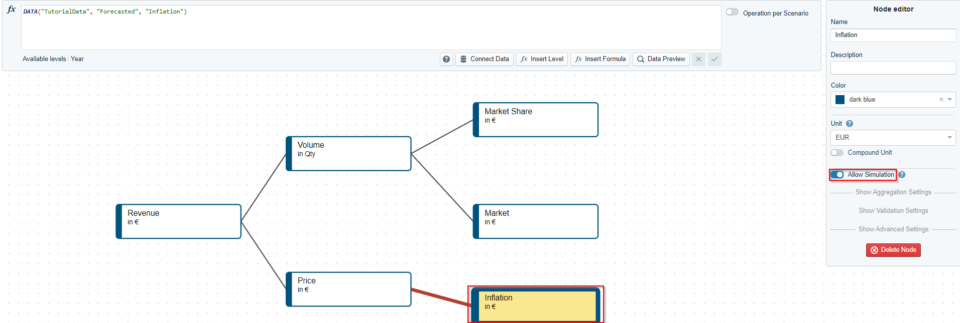 Defining Simulation Nodes